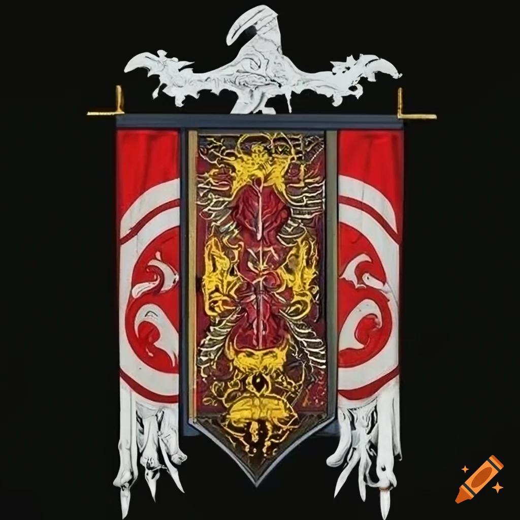 Byzantine banner on Craiyon