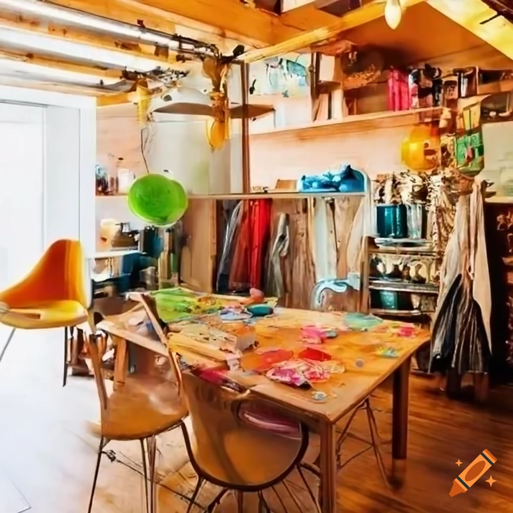 Modern upcycling centre on Craiyon