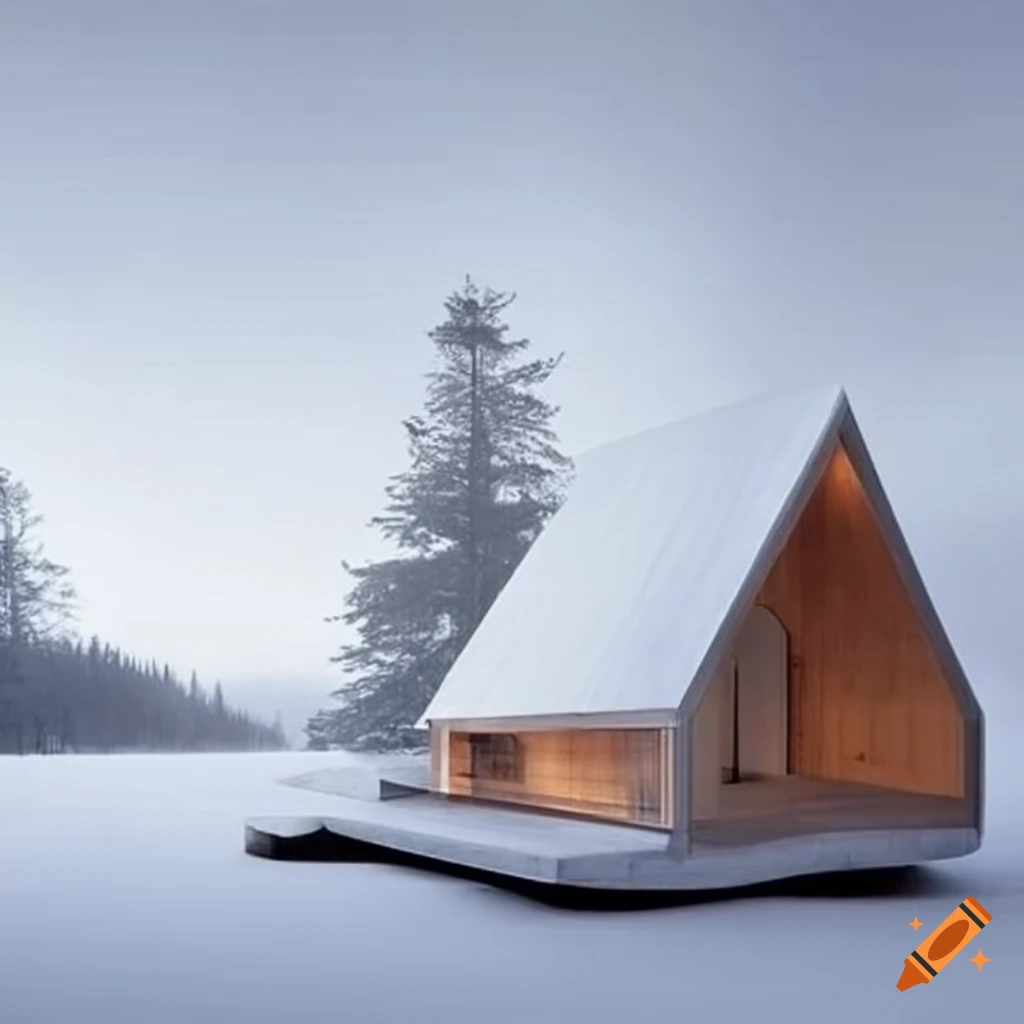 Sophisticated nordic cabin architecture