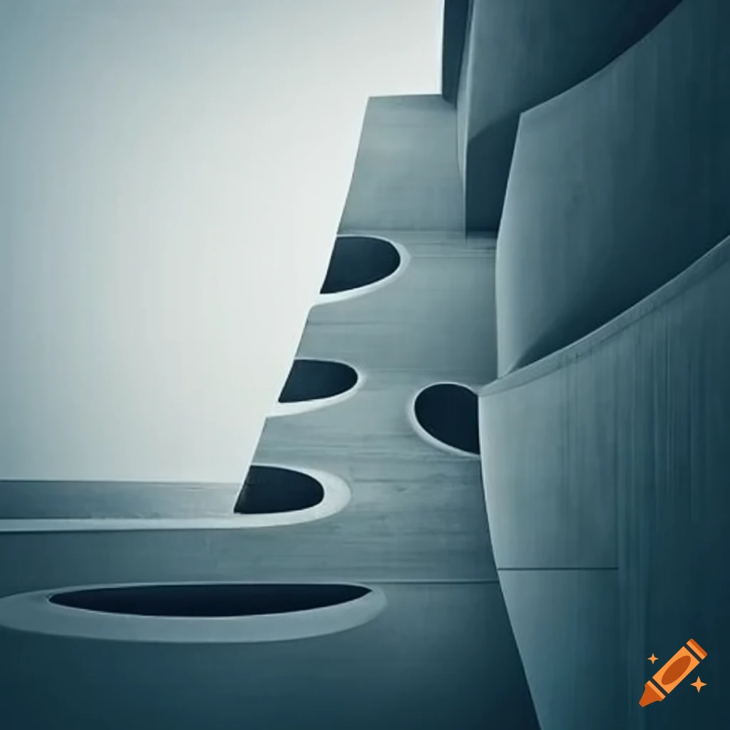 Penrose triangles optical illusion in surreal white and black ...