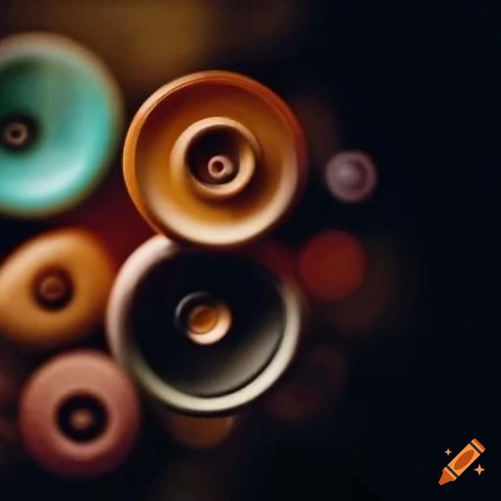 Newspaper buttons design on Craiyon