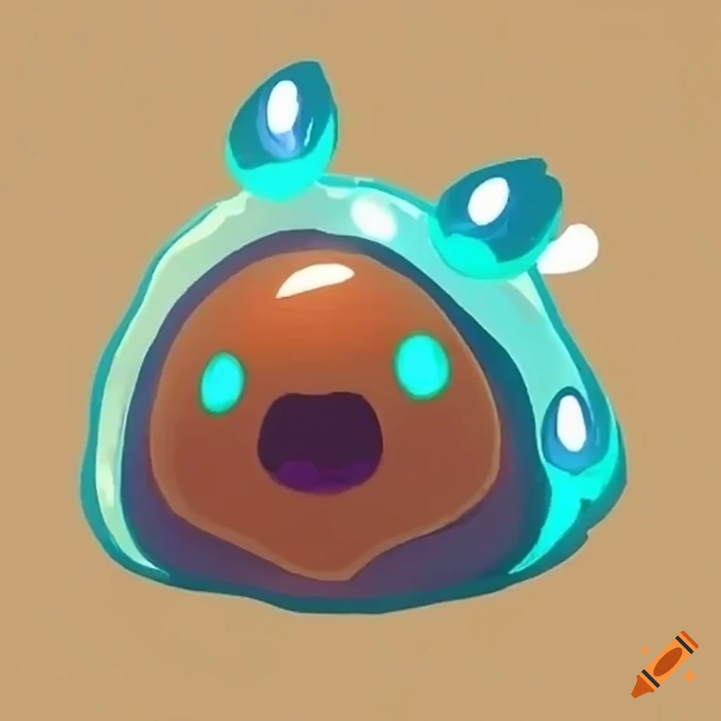 Character from slime rancher 2 on Craiyon