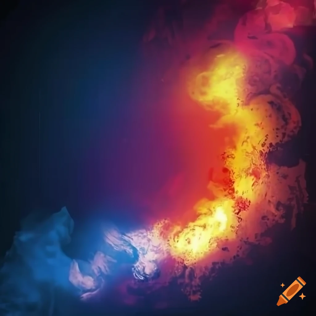 Explosive movie poster background with vibrant colors on Craiyon