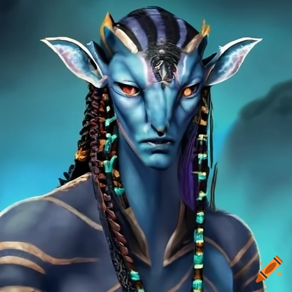 Avatar in a cpu computer case on Craiyon