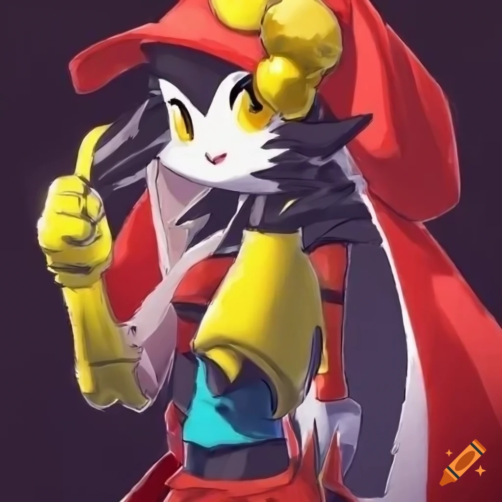 Cute anthro character Klonoa in Link's Kokiri outfit on Craiyon