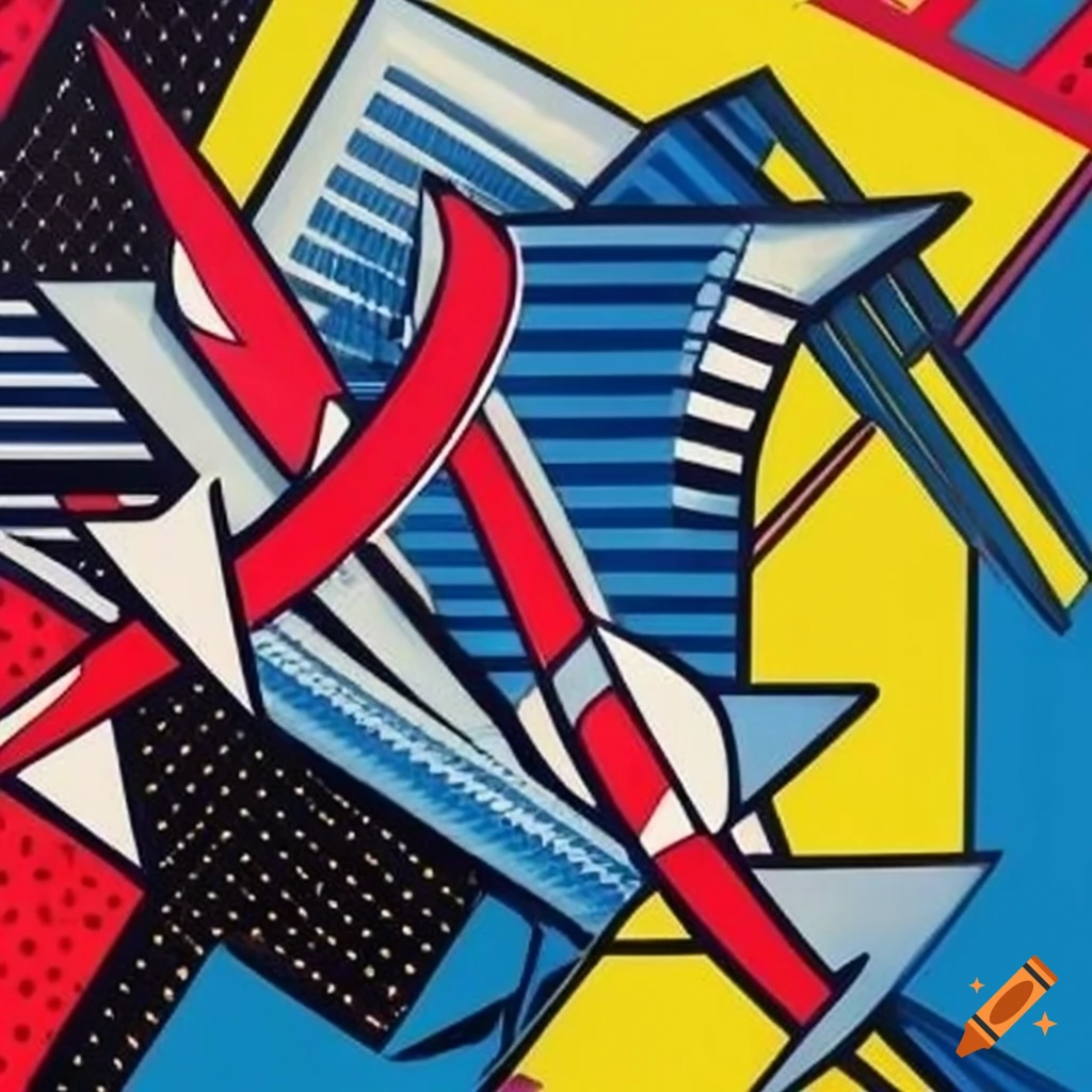 Vibrant pop art by roy lichtenstein on Craiyon