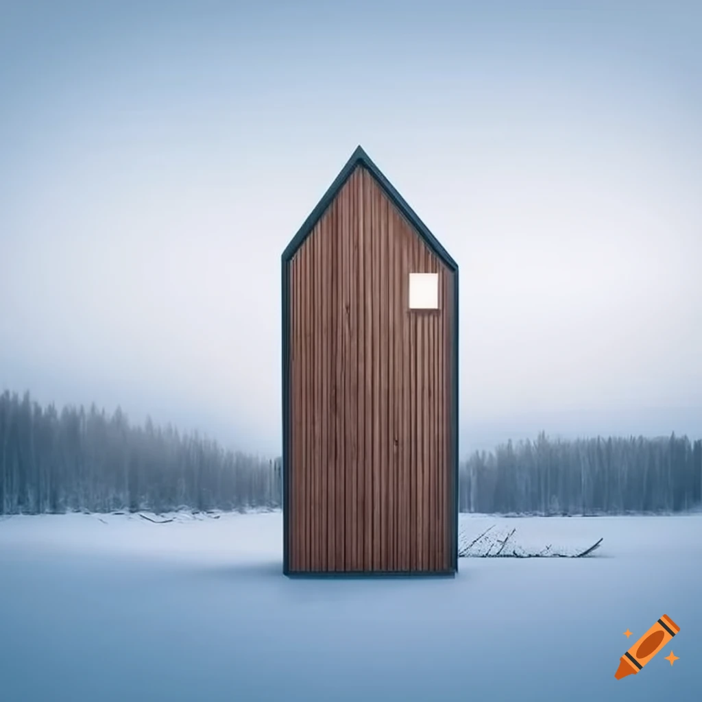 Nordic minimalist tower cabin architecture