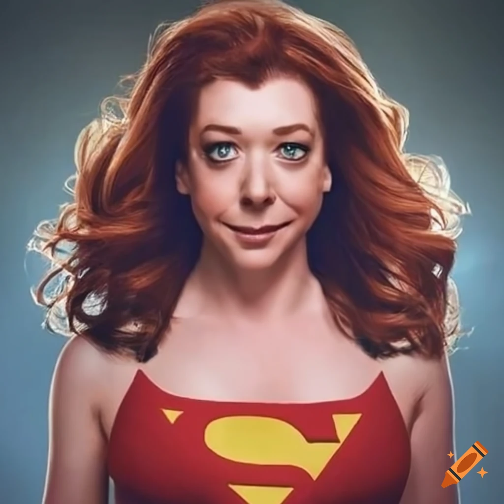 Portrait of actress alyson hannigan on Craiyon