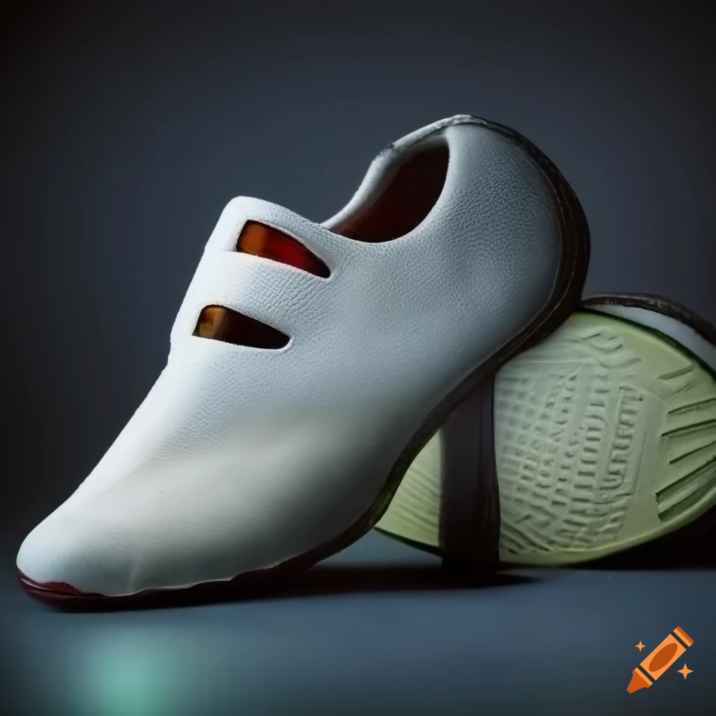 Futuristic spaceship-inspired shoes design on Craiyon