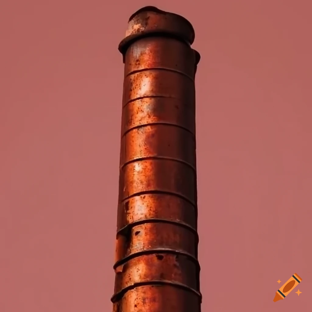 Vintage lighted advertising sign with a rusty look on Craiyon