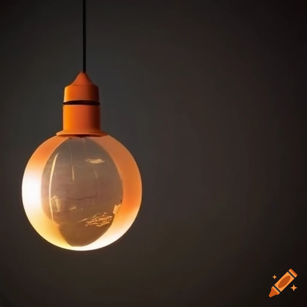 Hanging globe light for kids room