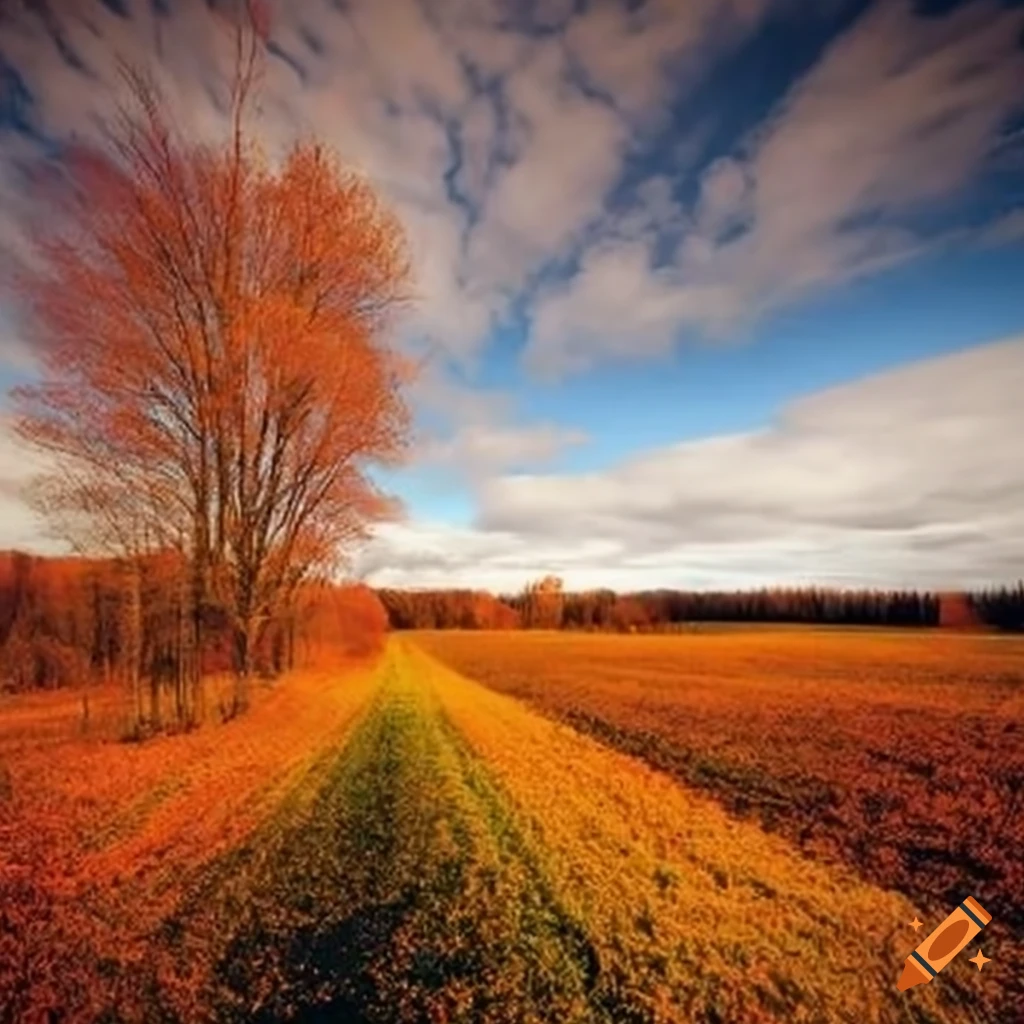 Nature landscape with pixel sorting glitch art on Craiyon