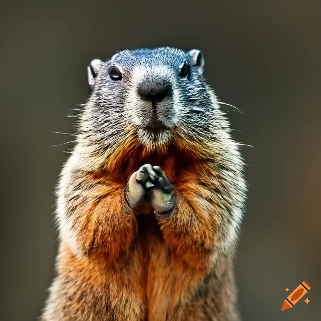 Marmot photo on Craiyon