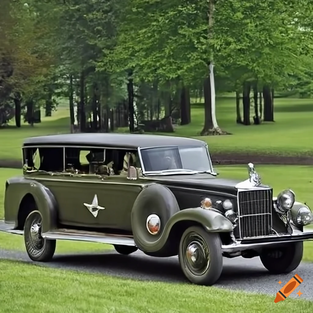 Blend of a u.s. army cadillac and a german mercedes-benz s700