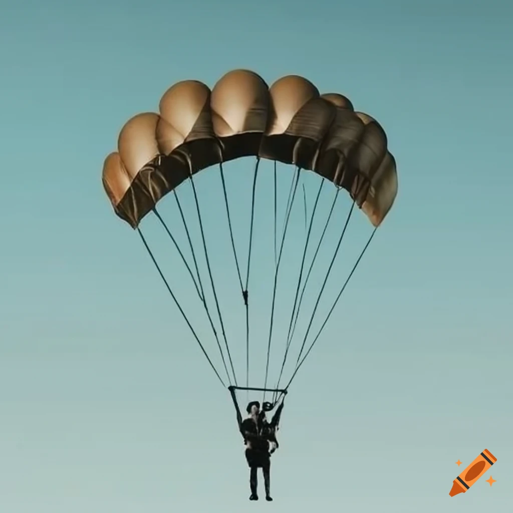 Futuristic paratrooper in space world ready for mission on Craiyon