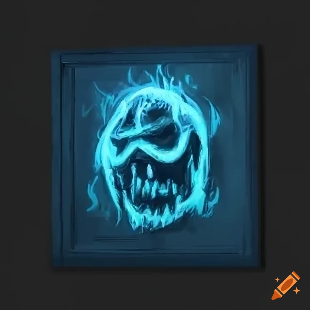 Scary 2D entity for Roblox game DOORS on Craiyon