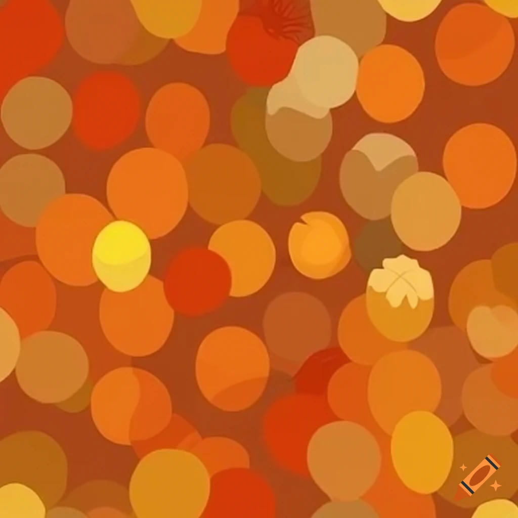 Autumn pattern design on Craiyon