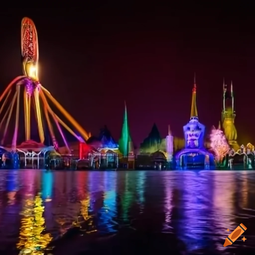 Theme Park Attractions On Craiyon theme-park-attractions-on-craiyon