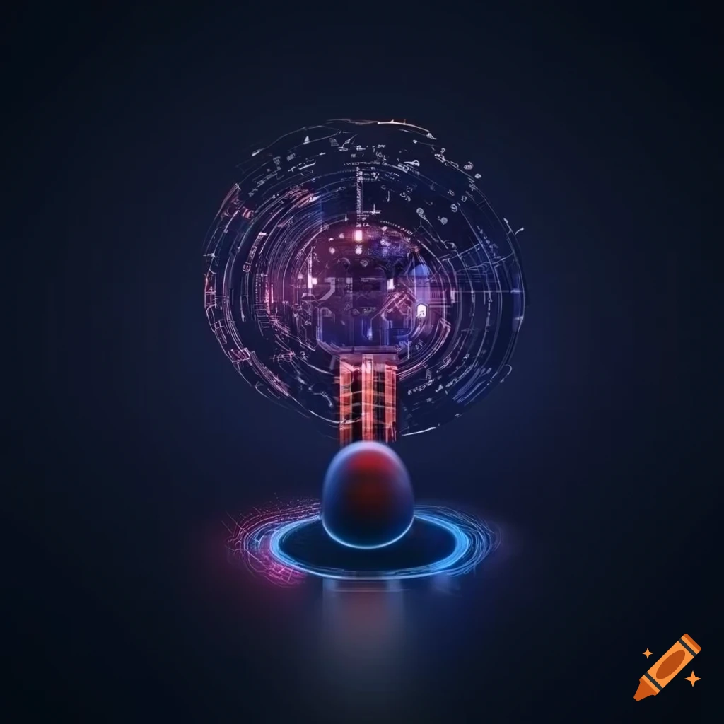 Graphic depicting evolution of technology on Craiyon