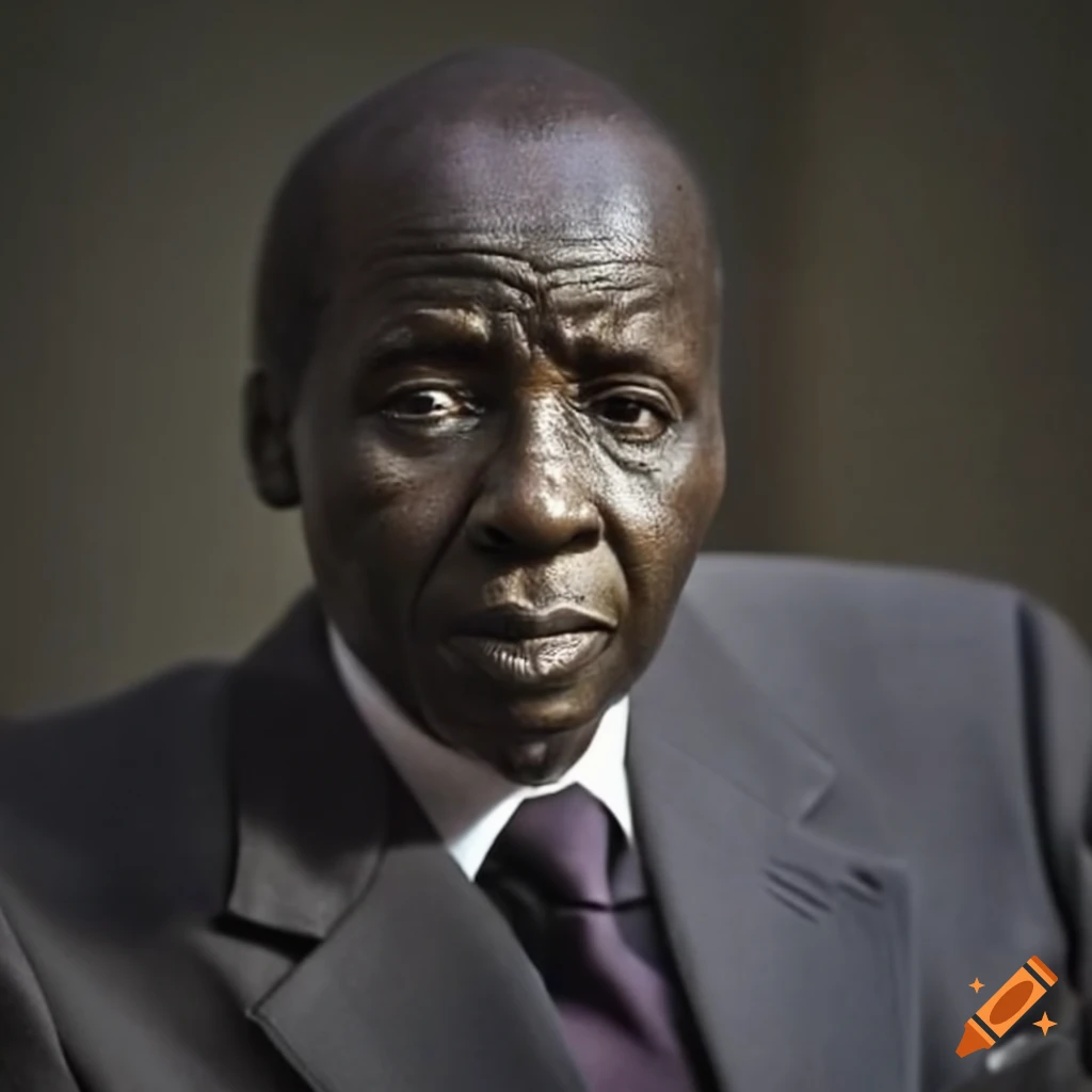 Portrait of william ruto, kenyan politician on Craiyon