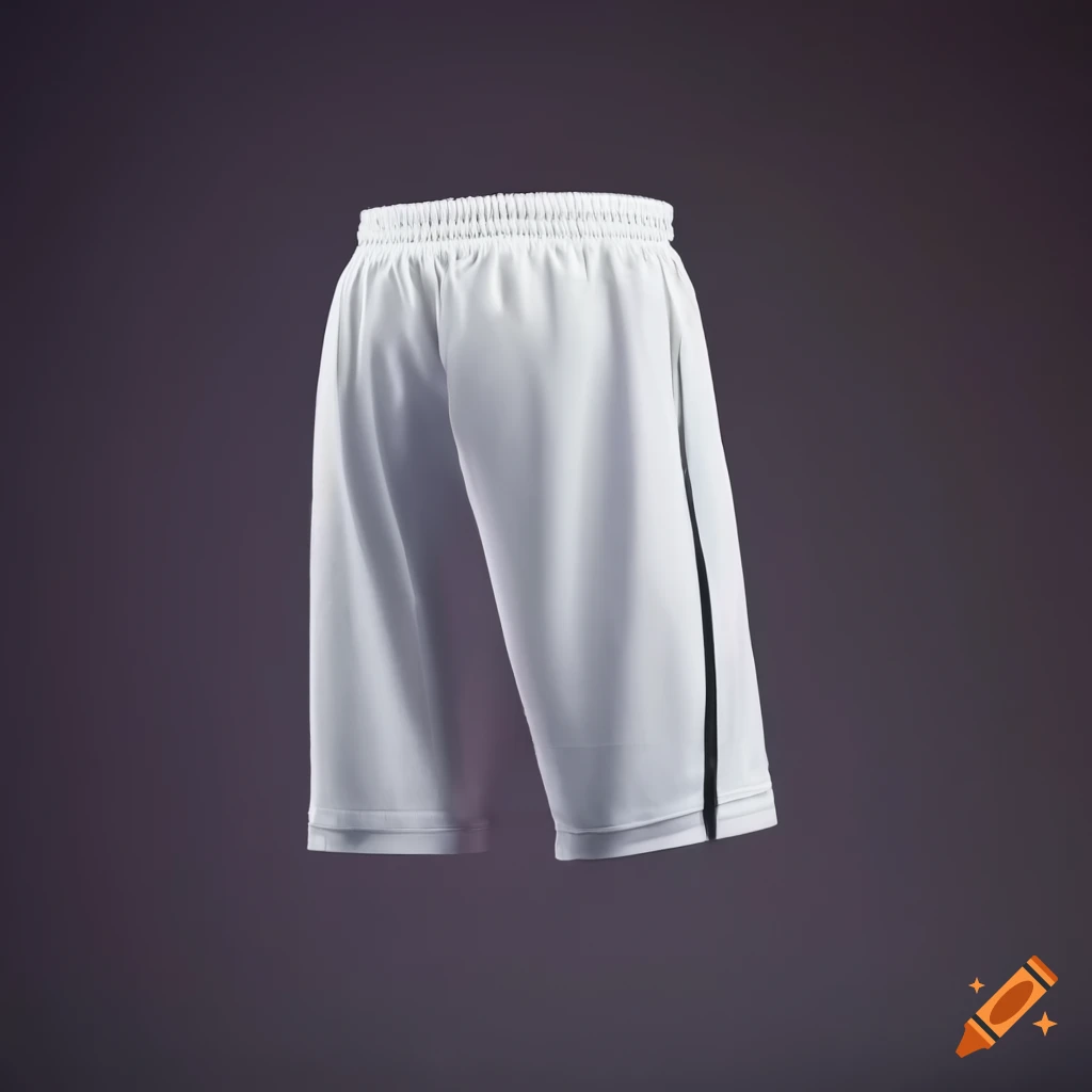 Pair of white shorts on Craiyon
