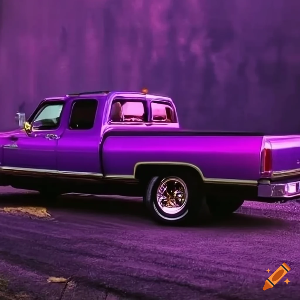 2000 chevrolet s10 indigo squatted on Craiyon