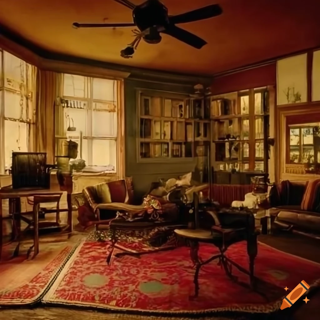 Room in a house on Craiyon