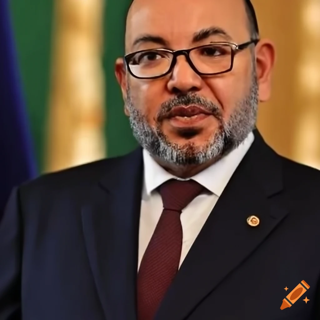 Portrait of akhennouch, moroccan prime minister