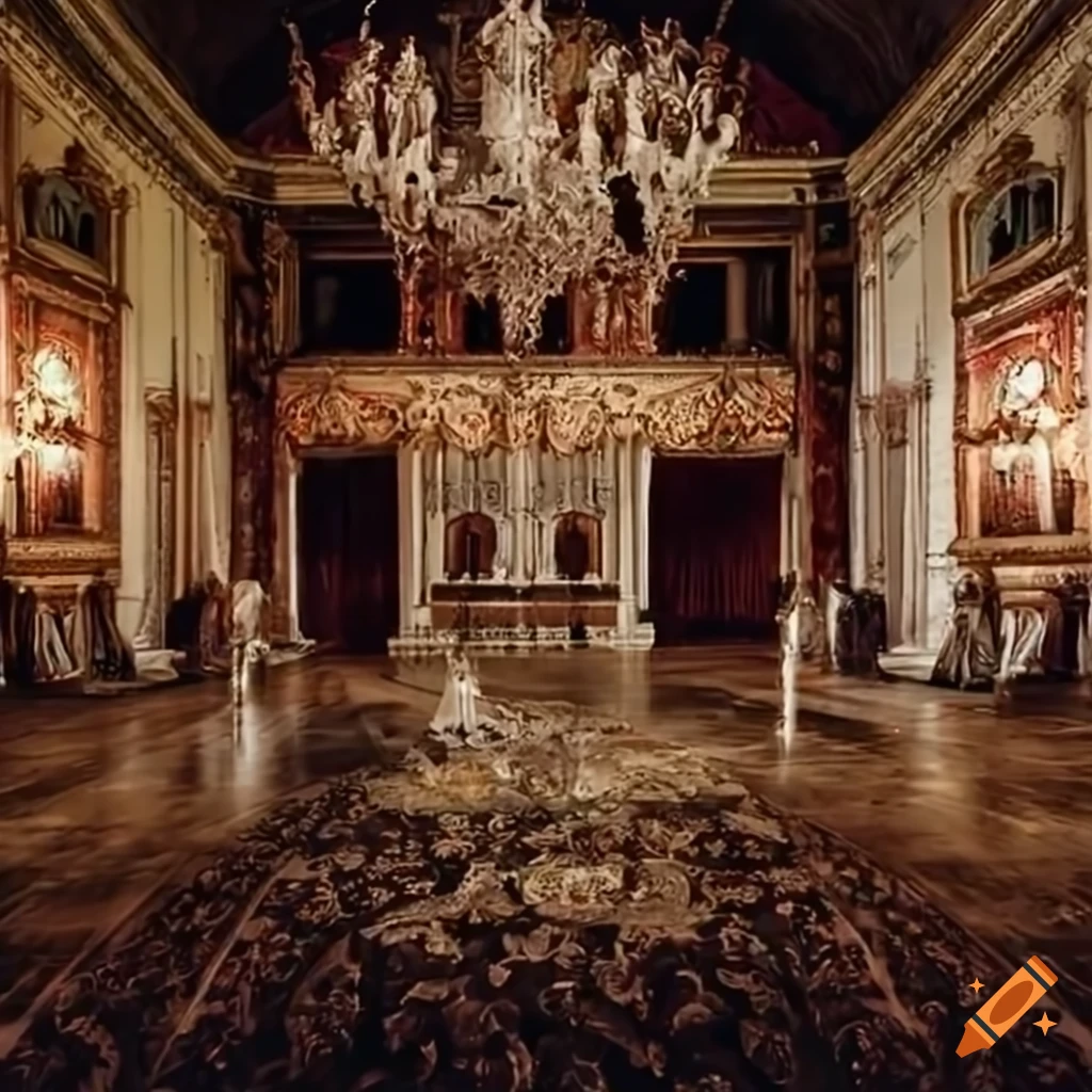 Captivating glimpse of a 1720s ballroom