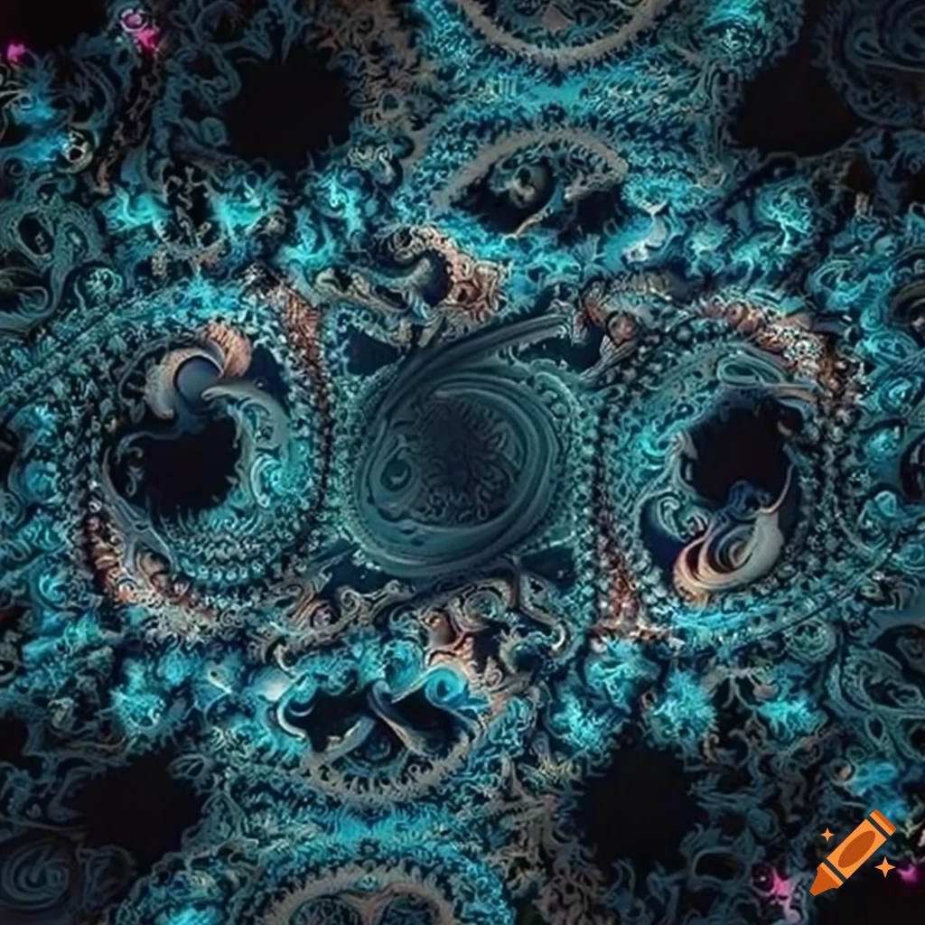 Abstract fractal design