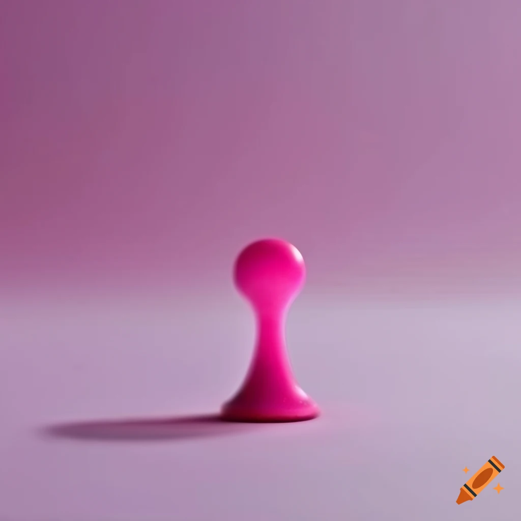 Pink board game on white background on Craiyon