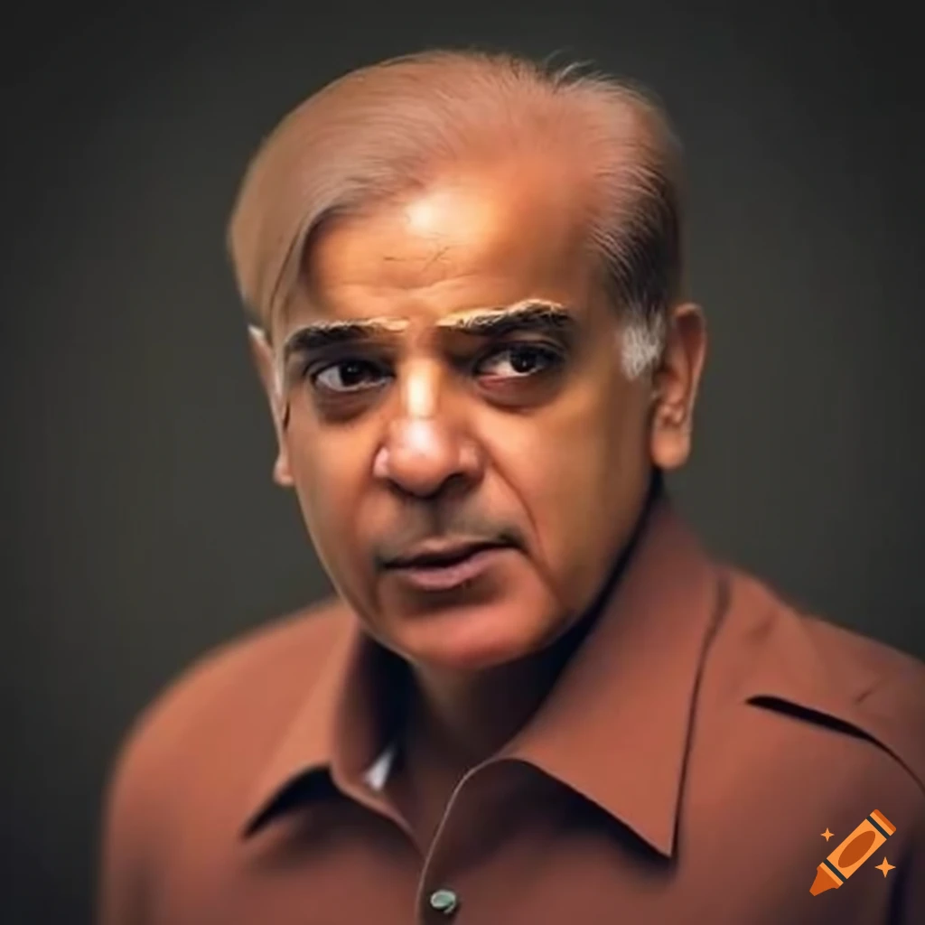 Portrait of shehbaz sharif on Craiyon