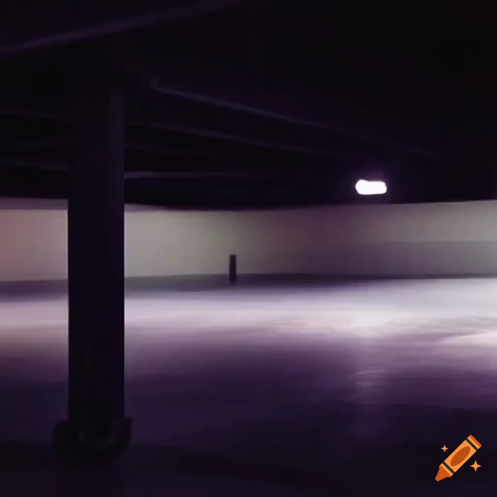 Atmospheric Image Of An Empty Roller Rink