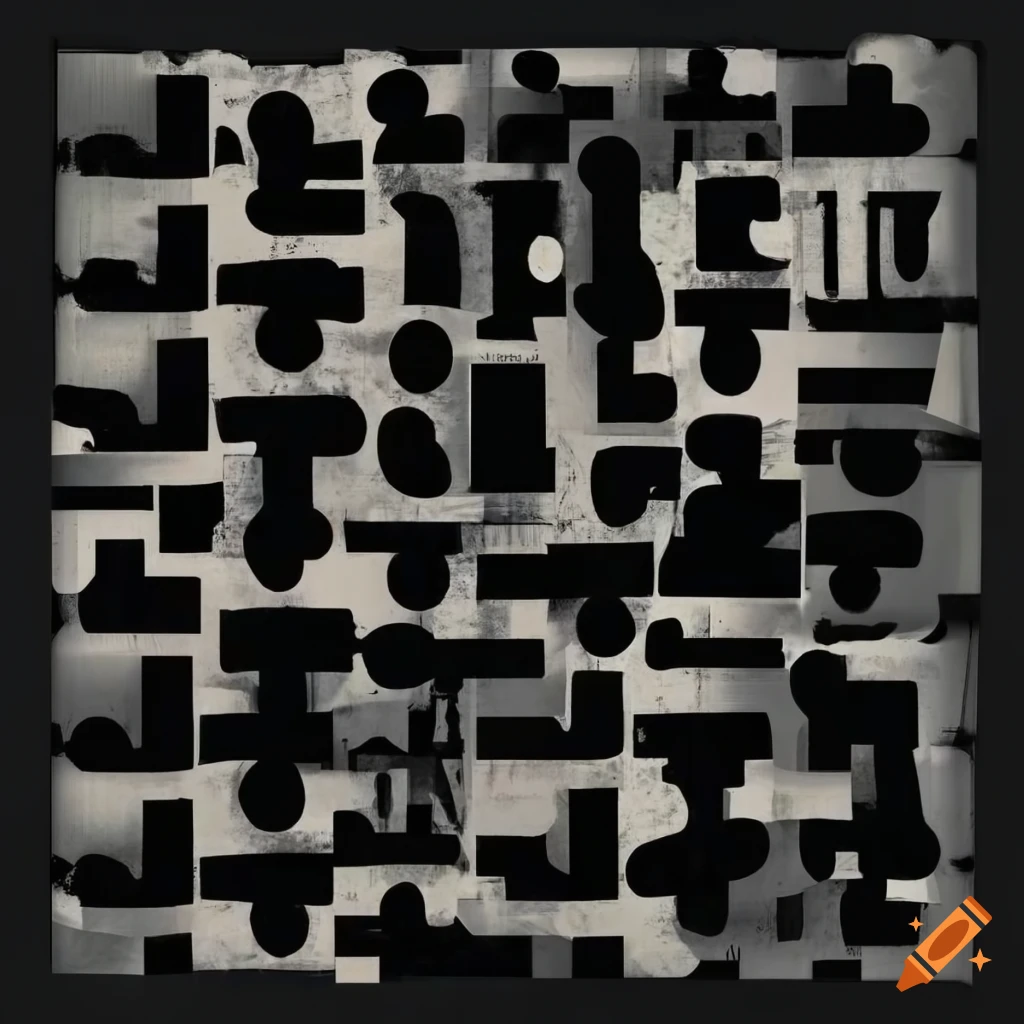 Modernist typeface 26 latin letters on Craiyon