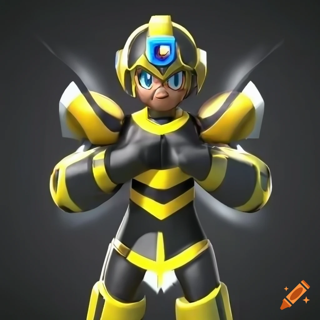 Vergil from devil may cry 4 as a reploid from megaman x 8 on Craiyon