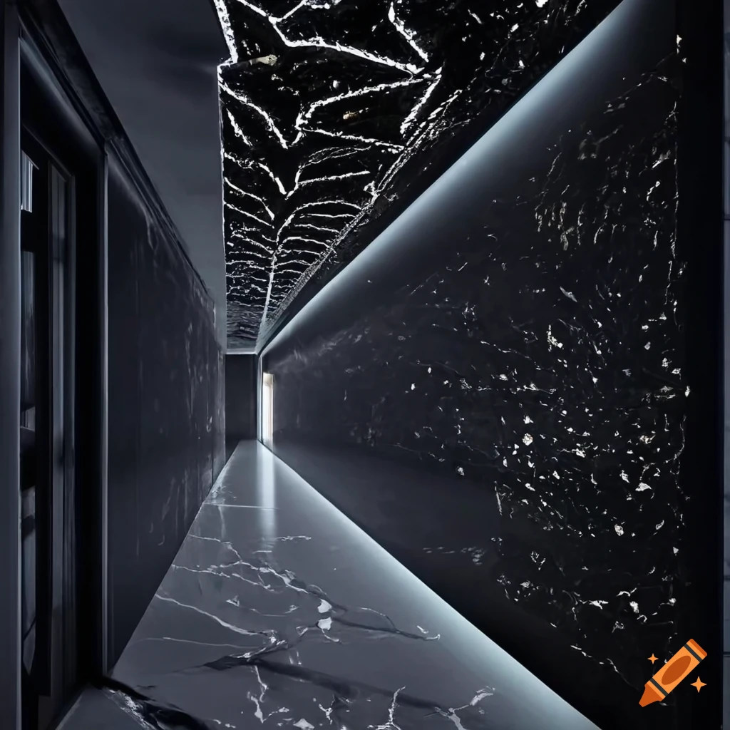 A simple and clean ancient egyptian art deco room interior with plain ...