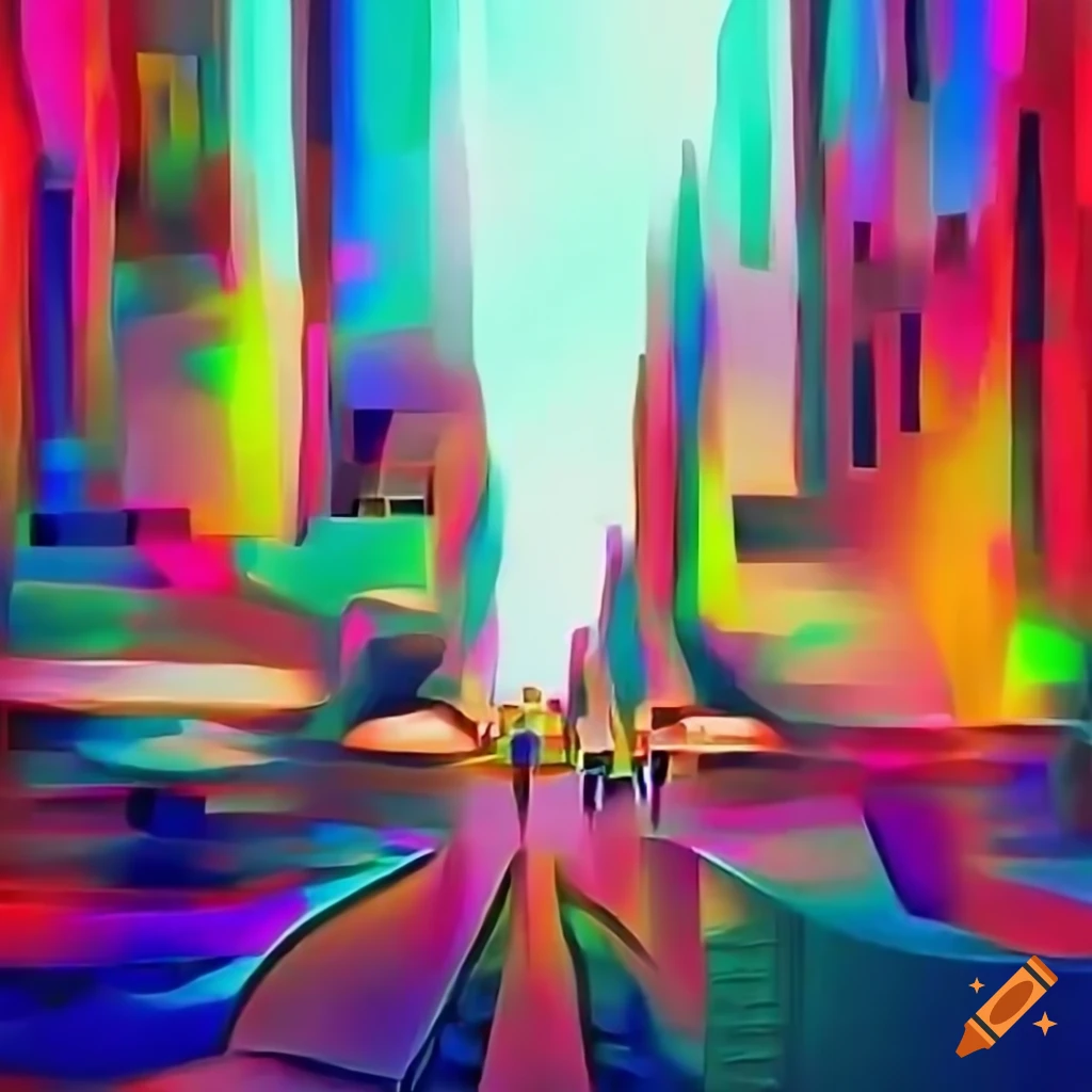 Vaporwave inspired calligraphy painting on Craiyon