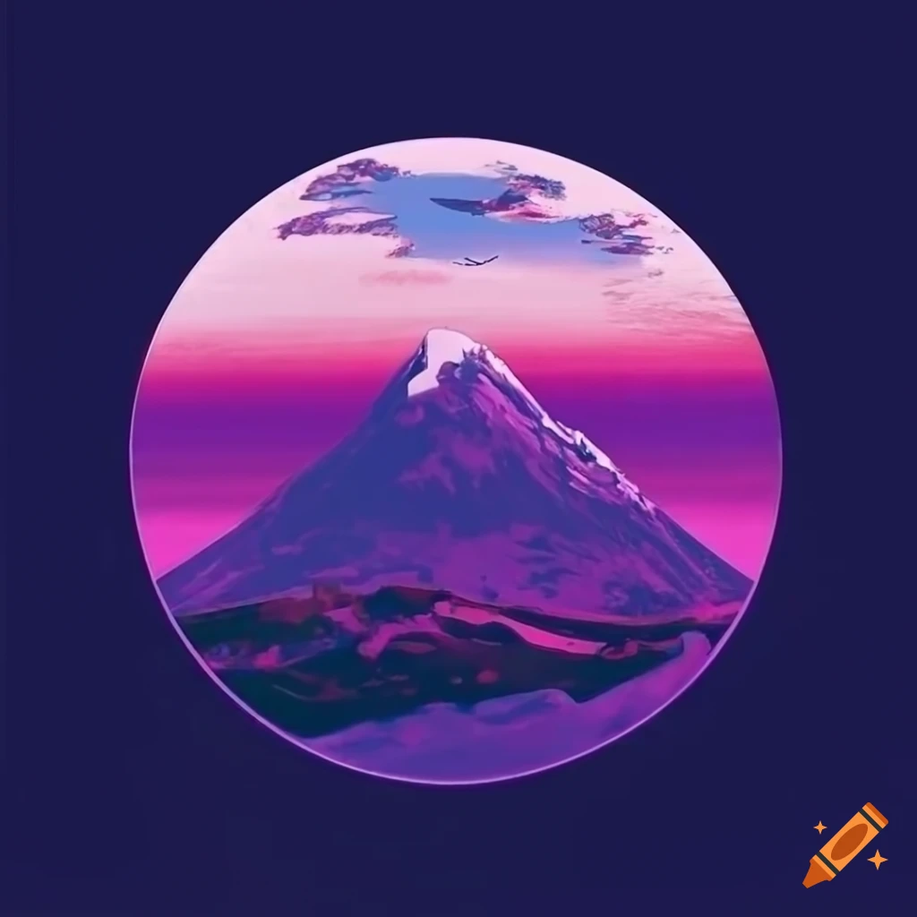 Chillwave landscape of a planet