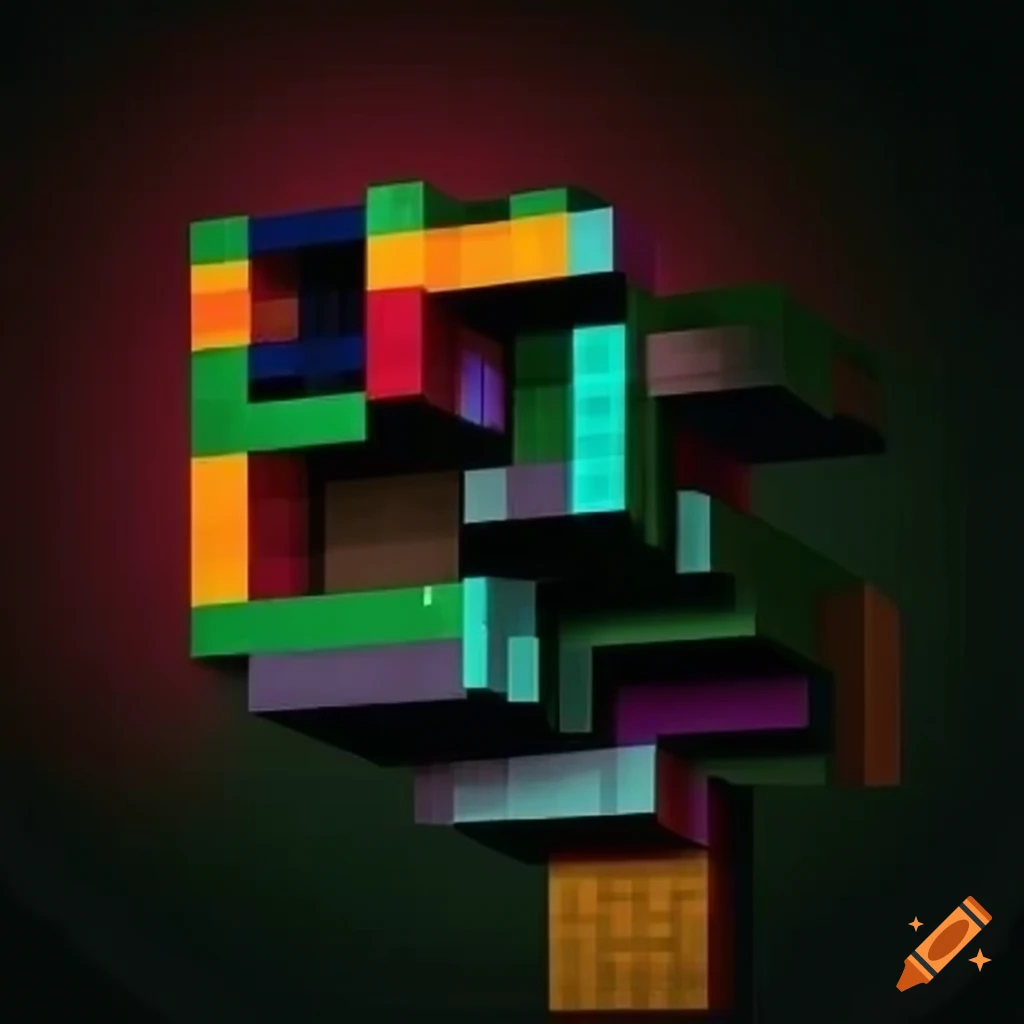 Pixelated mess on Craiyon