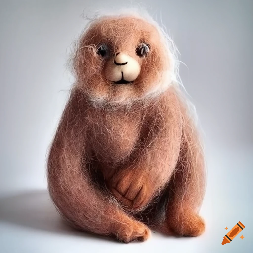 Incredible detailed felted wool creatures