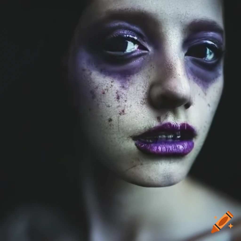 Artistic representation of blurred faces in the mist on Craiyon