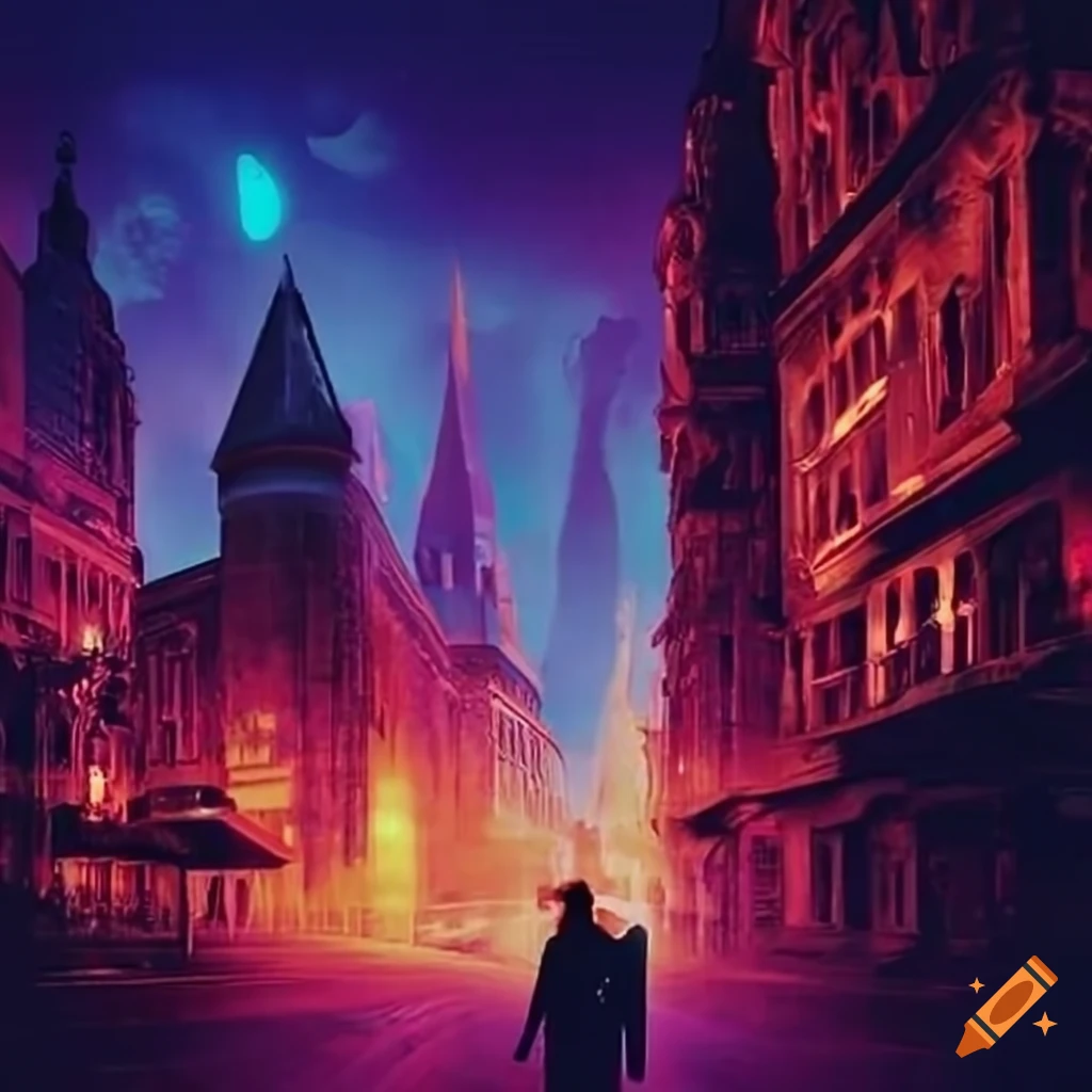 Abstract interlude artwork