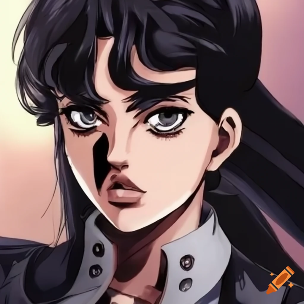 Character artwork from jojo's bizarre adventure on Craiyon