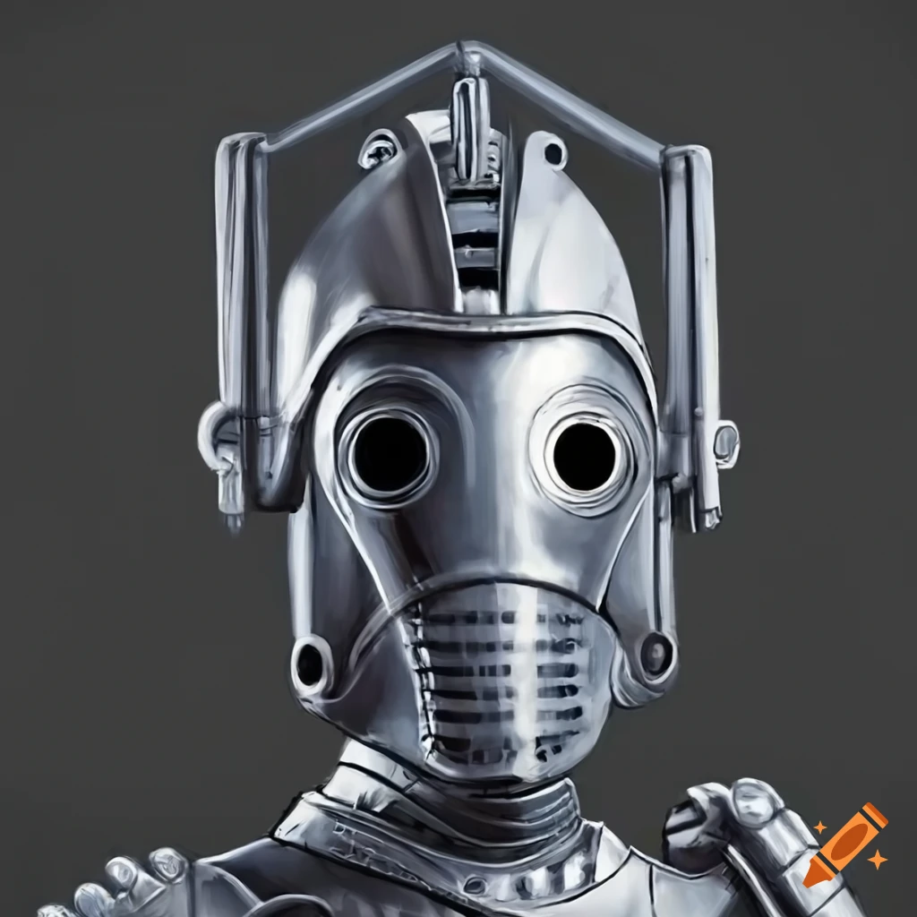 1920s inspired cyberman artwork on Craiyon