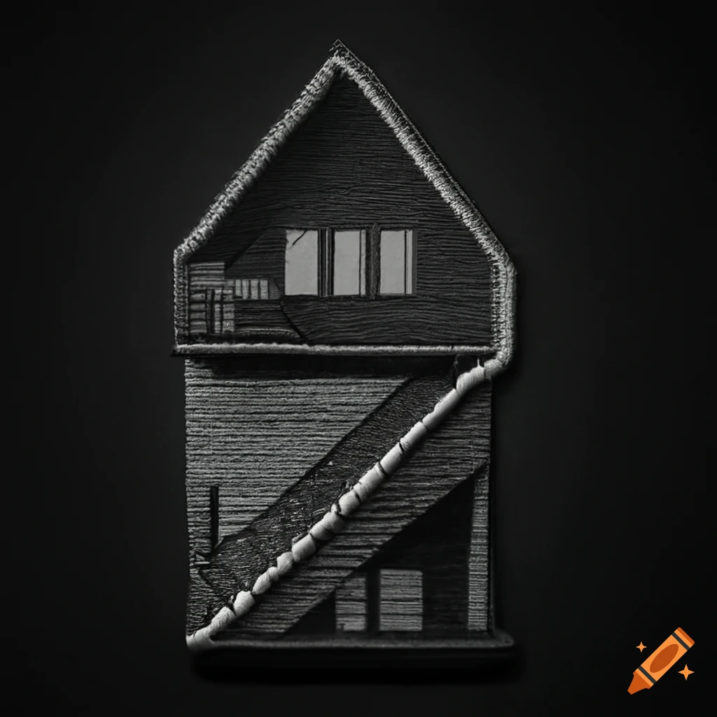 Architectural design patch on Craiyon