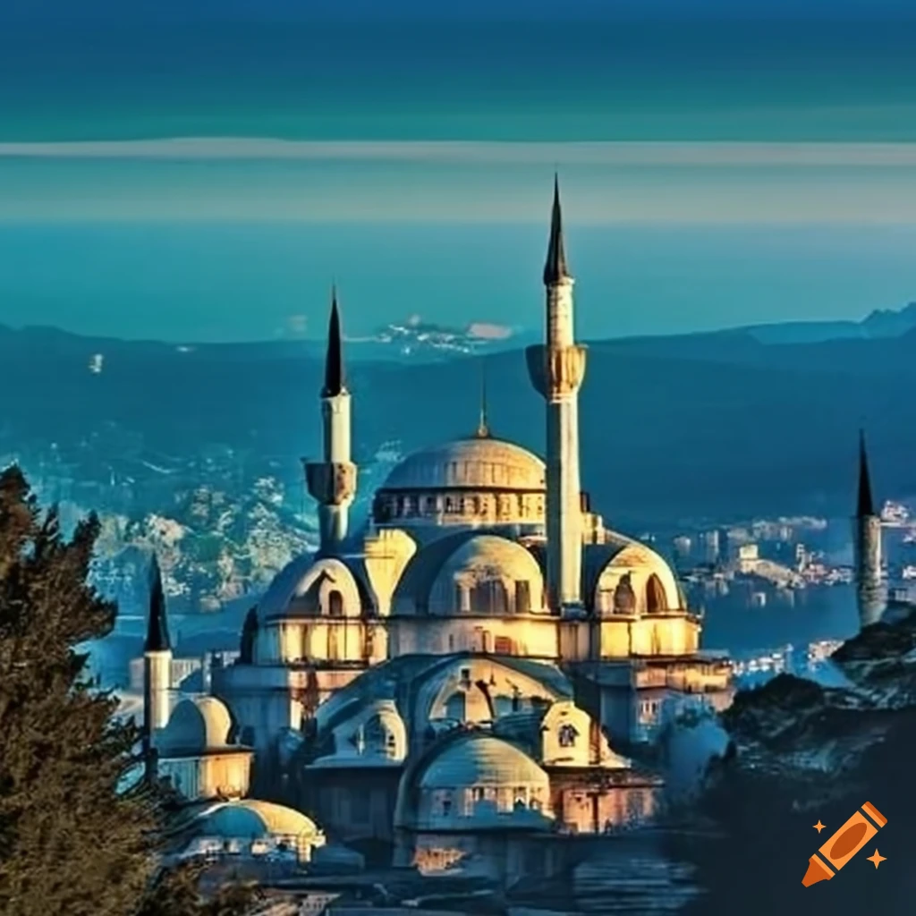 Historical and cultural richness of bursa city on Craiyon