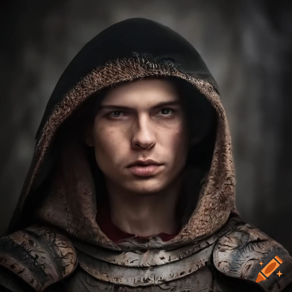 Angus young with arthurian boomerang in king arthur style on Craiyon