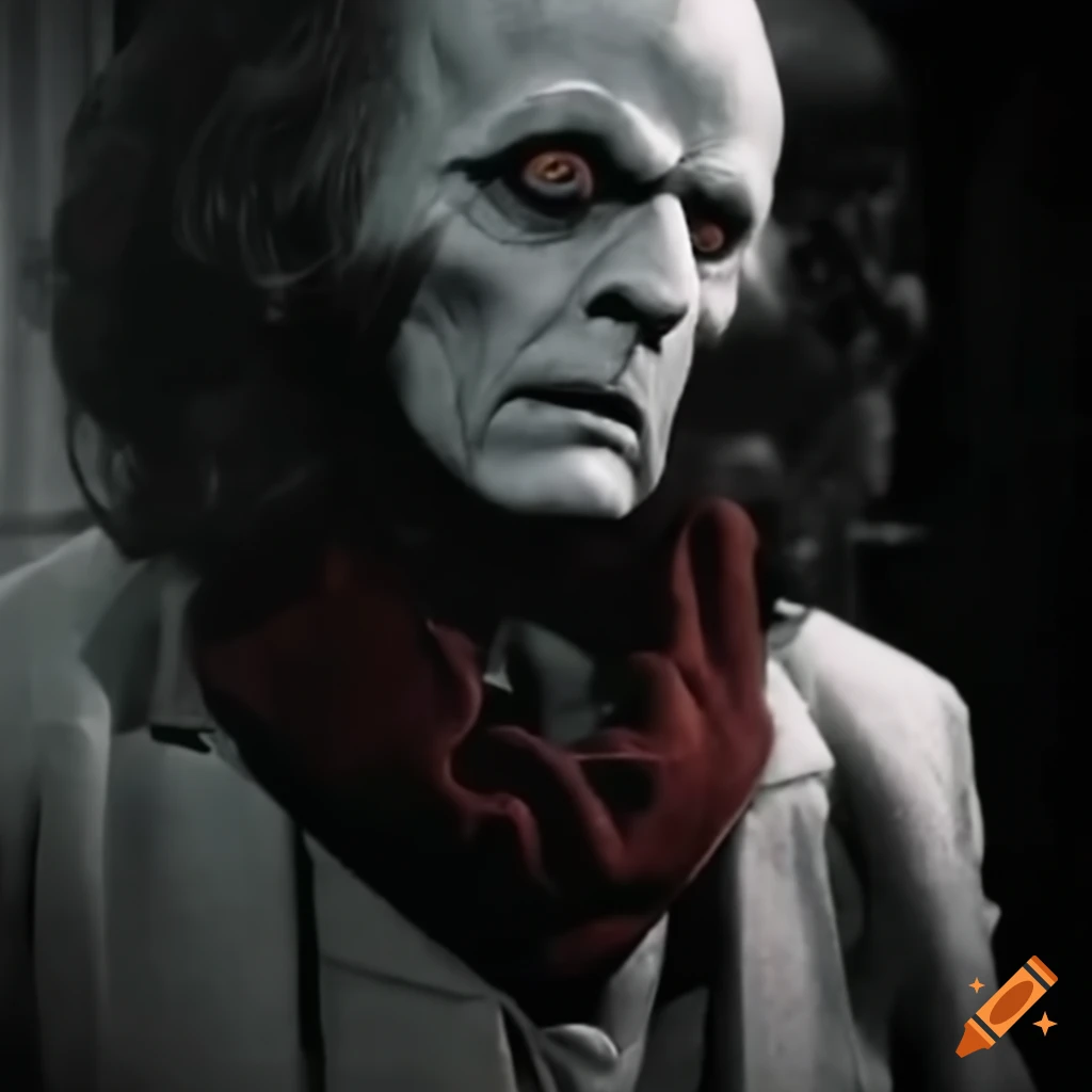 Doctor who: the brain of morbius scene on Craiyon