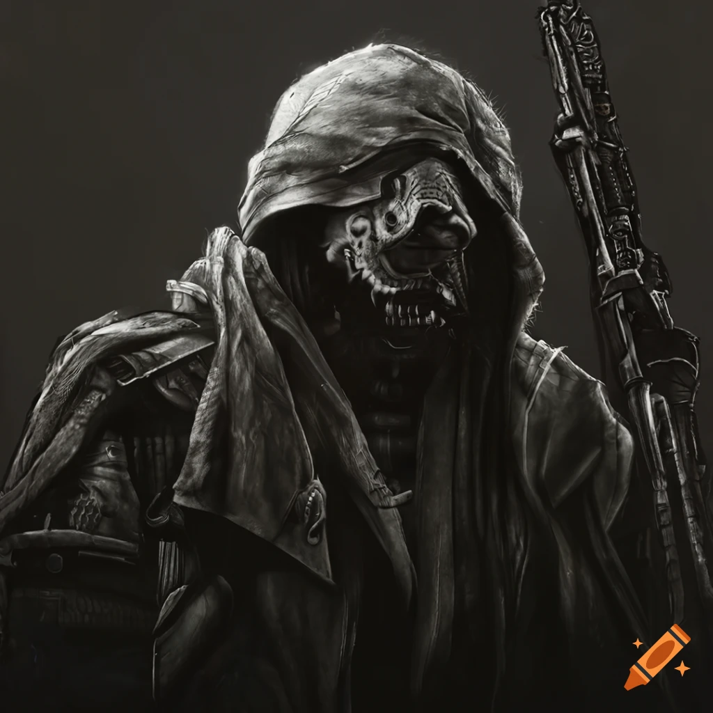 Hunt showdown game logo on Craiyon