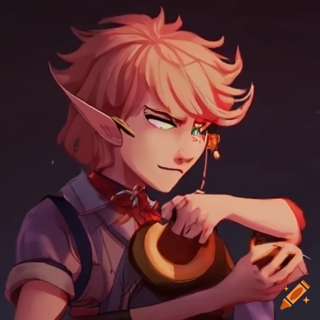 Itto and filbo fiddlepie crossover artwork on Craiyon